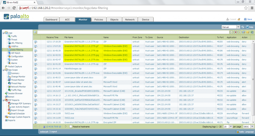 01 Download Exe With Wrong File Extension Is Still Correctly Recognized