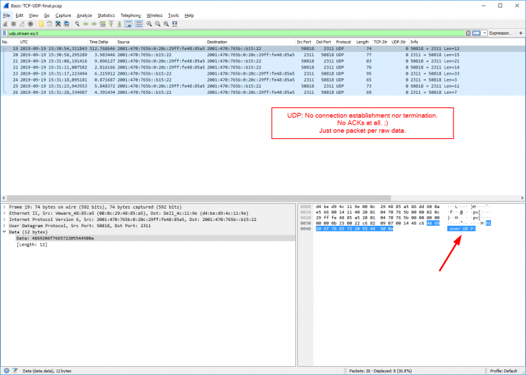 Basic Tcp And Udp Demos W Netcat And Telnet
